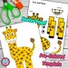 Gallant Giraffe Craft Template for Kids in Preschool, Kindergarten ...