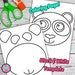 Panda Craft Template: Cut & Glue Paper Craft (PDF) - Etsy