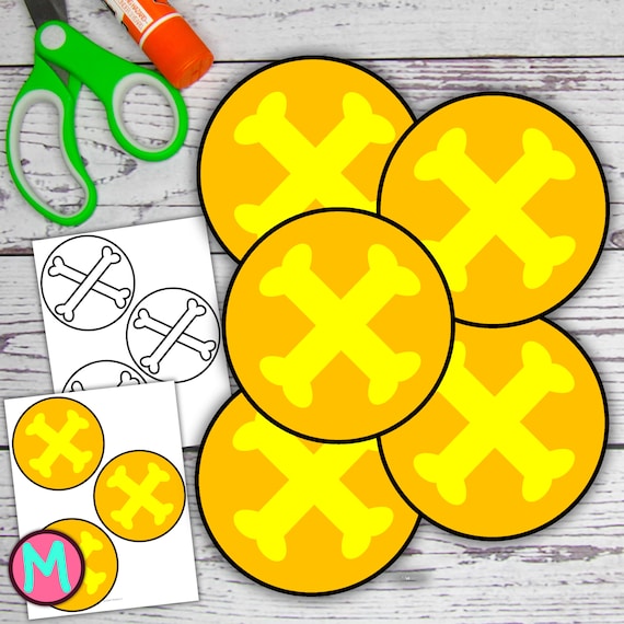 Coin Template For Kids