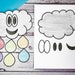 Rain Drop Cloud Craft Template: Cut & Glue Activity (PDF) - Etsy
