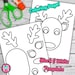 Reindeer Craft Template: Easy Cut & Glue Activity (PDF Download) - Etsy