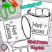 Purple Hot Cocoa Name Craft: Winter Cut & Glue Paper Craft (PDF) - Etsy