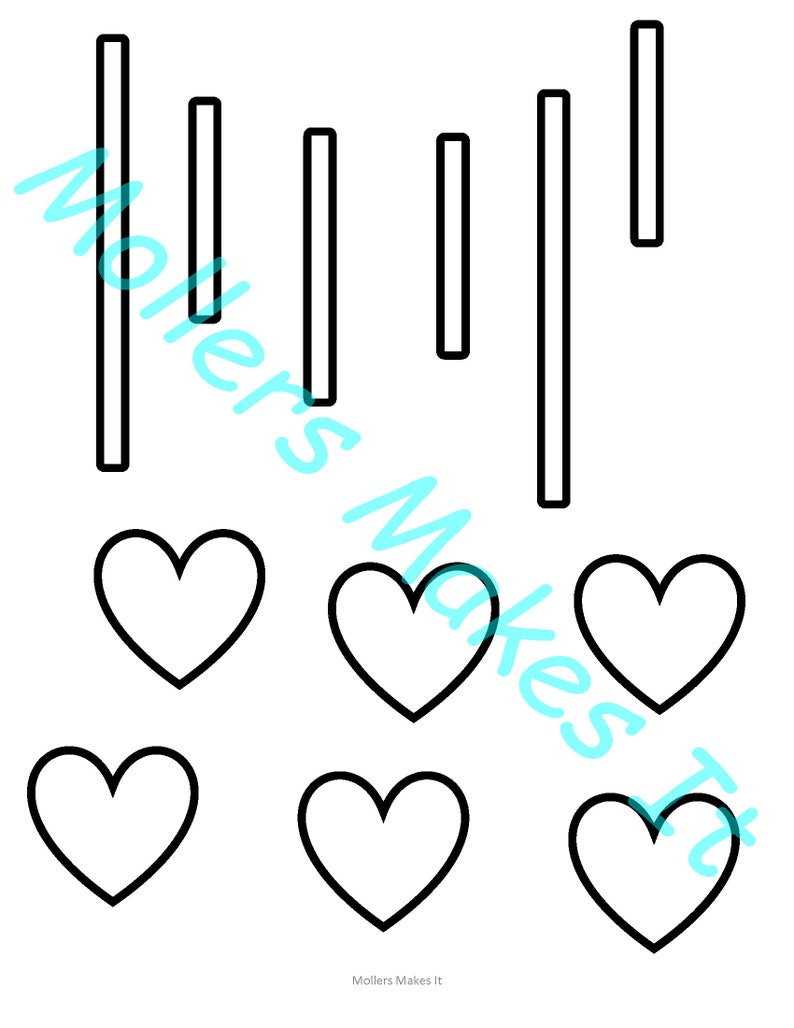 Heart Cloud Craft Template, Cut and Glue Activity for Preschool ...