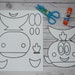 Whale Craft Template for Kids in Pattern for Preschool, Kindergarten ...