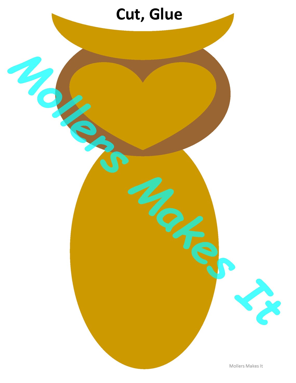 Adorable Owl Paper Craft Printable Pattern Template for Kids - Etsy