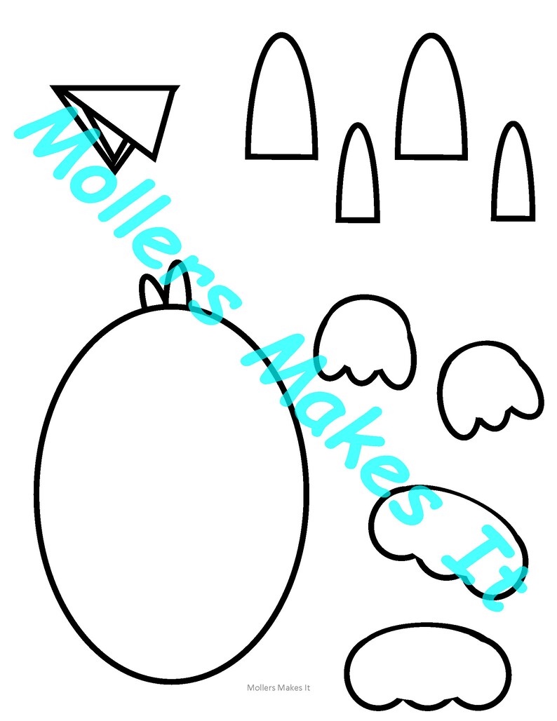 Easter Chick in an Egg Craft Template for Preschool, Kindergarten ...