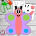 Summer Butterfly Craft Template for Toddlers, Preschoolers ...