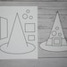 Witch Hat Craft Template for Kids, Preschool, Kindergarten, Elementary ...