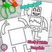 Robot Craft Template: Cut and Glue Paper Craft for Kids (PDF) - Etsy