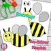Flying Bee Craft, Printable Cut and Glue Paper Craft for Kids (PDF) - Etsy