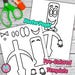 Screwdriver Craft Template for Kids in Preschool, Kindergarten Paper ...