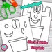 Cactus Craft Template: Cut and Glue Activity (PDF) - Etsy