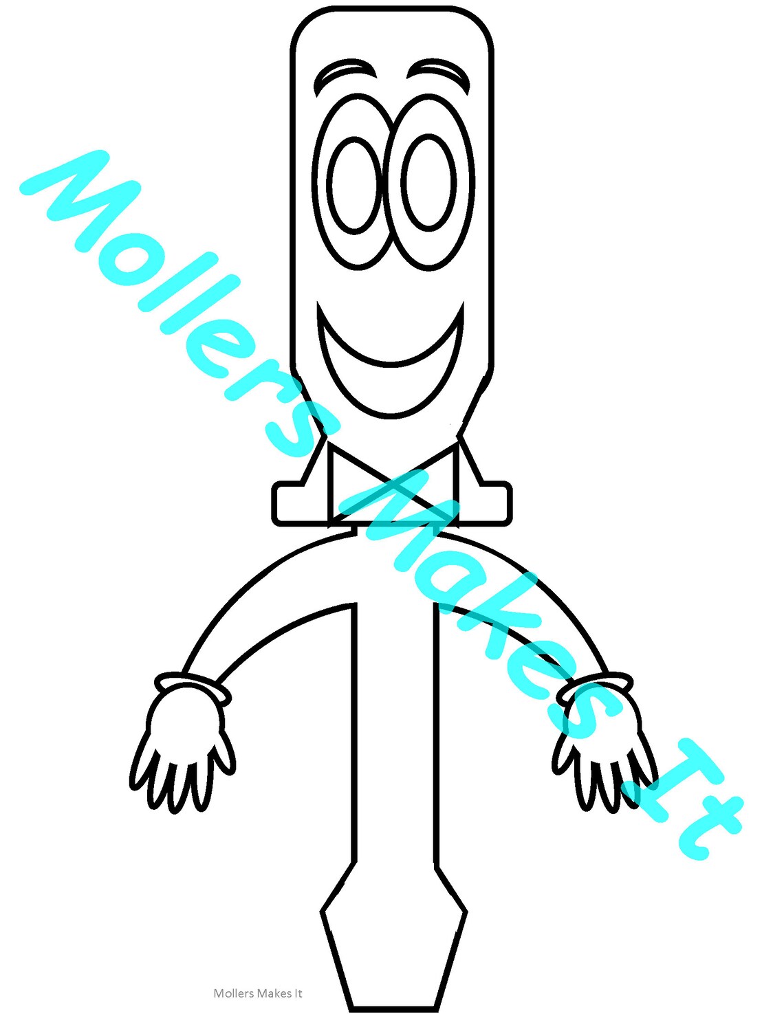 Screwdriver Craft Template for Kids in Preschool, Kindergarten ...