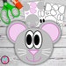 Mouse Craft Template, Simple Toddler Craft, Preschool Cut and Glue ...