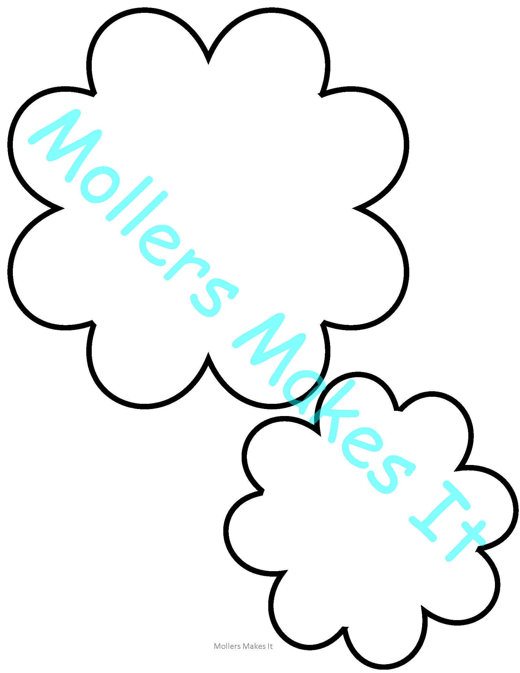 Fabulous Garden Flower Craft Template for Preschool, Kindergarten ...