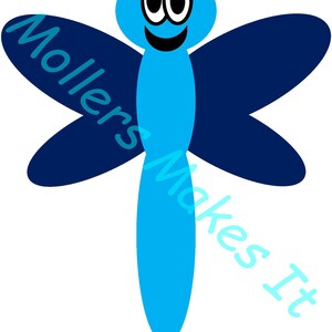 Dragonfly Paper Craft Pattern Template for Kids in Preschool ...