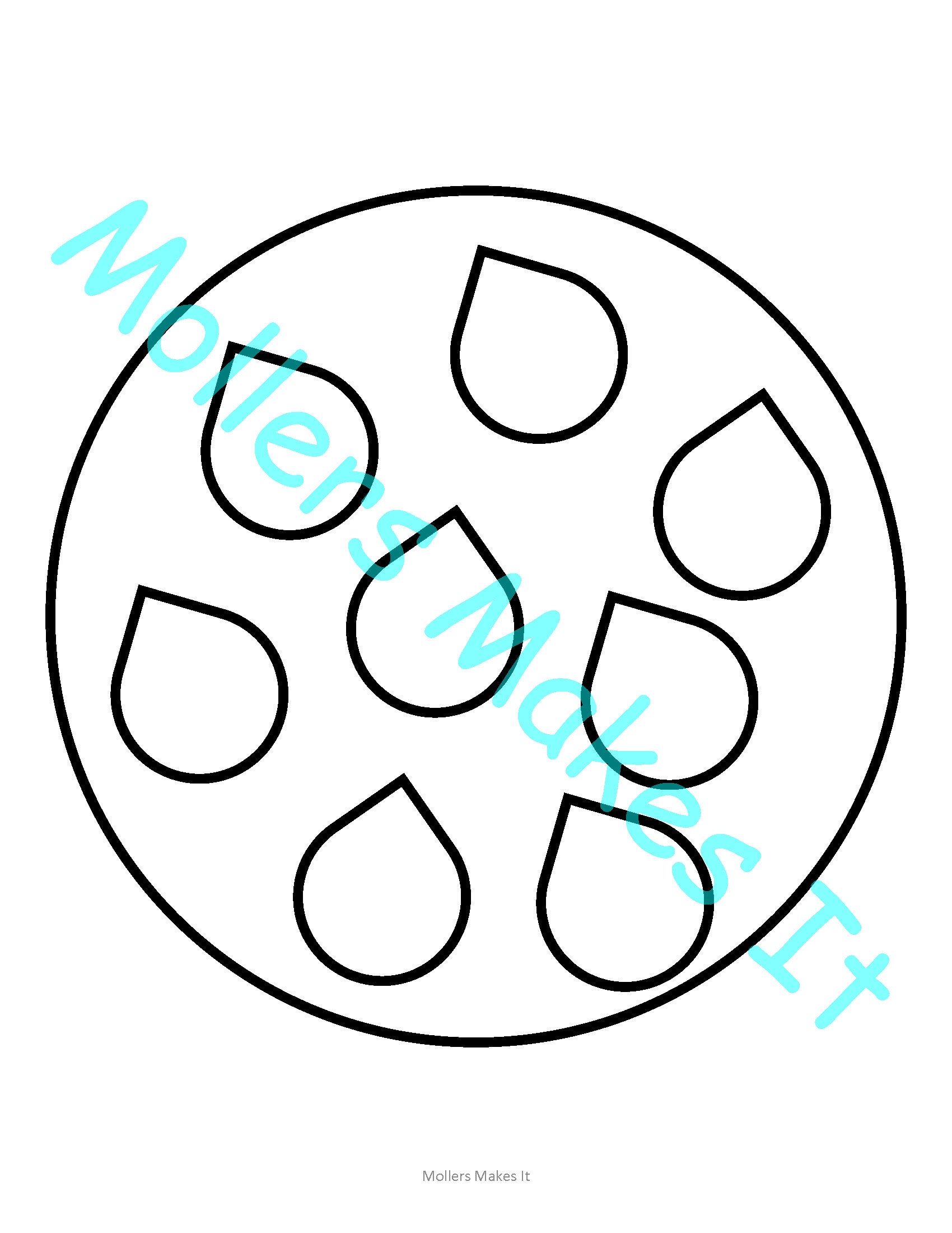 Chocolate Chip Cookie Craft Template for Kids, Preschool, Kindergarten ...