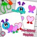 Valentine Caterpillar Craft Template: Printable Cut & Glue Activity ...