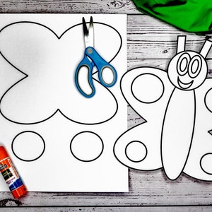 Summer Butterfly Craft Template for Toddlers, Preschoolers ...