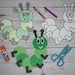 Caterpillar Craft Template: Printable Cut and Glue Paper Craft for Kids ...
