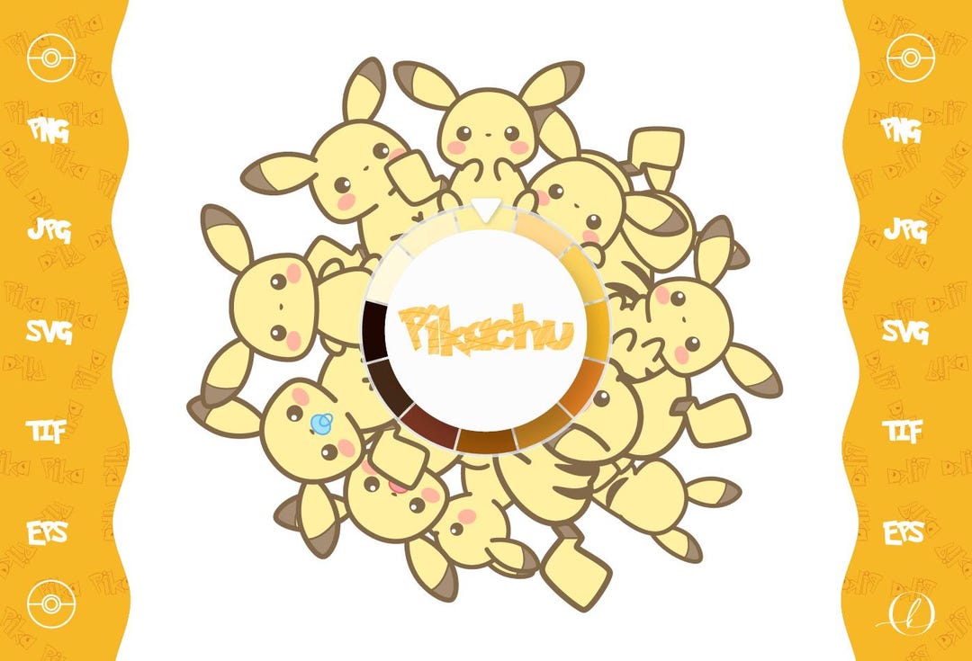 12 Baby Pikachu - Etsy
