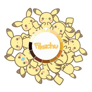 12 Baby Pikachu - Etsy