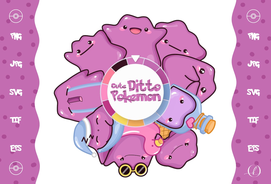 12 Cute Ditto - Etsy