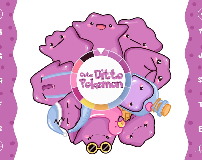 Ditto Plush, Mix and Match, Customise Colours, Stuffed Animal Doll ...