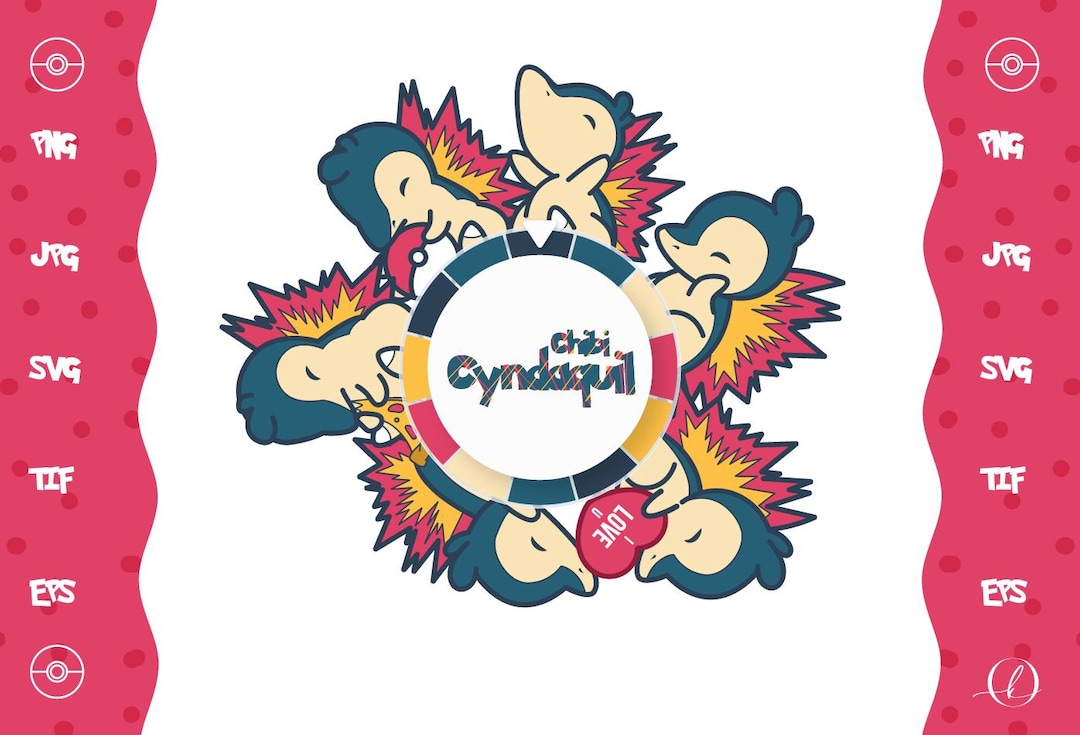 Cyndaquil Chibi Art - Etsy