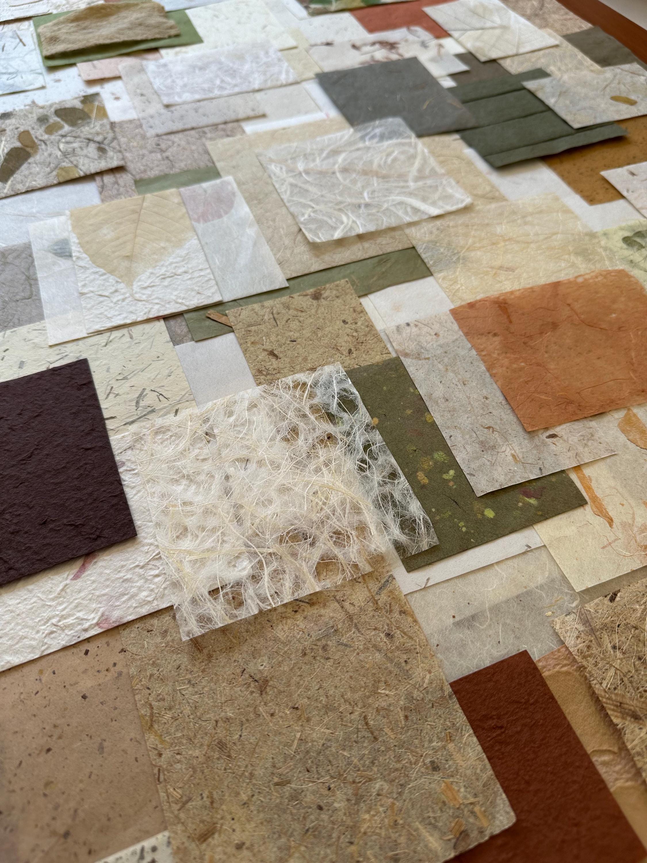 Mulberry Paper Scrap Pack (100 Pieces) - Garden Grove - Etsy