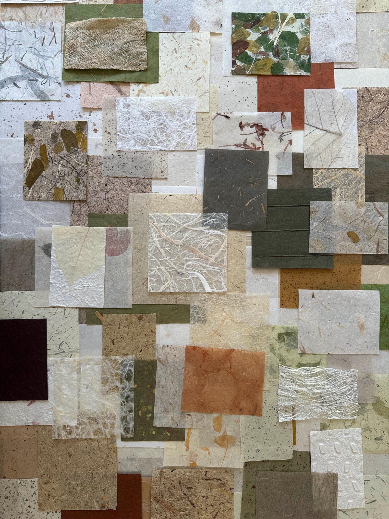 Mulberry Paper Scrap Pack (100 Pieces) - Garden Grove - Etsy