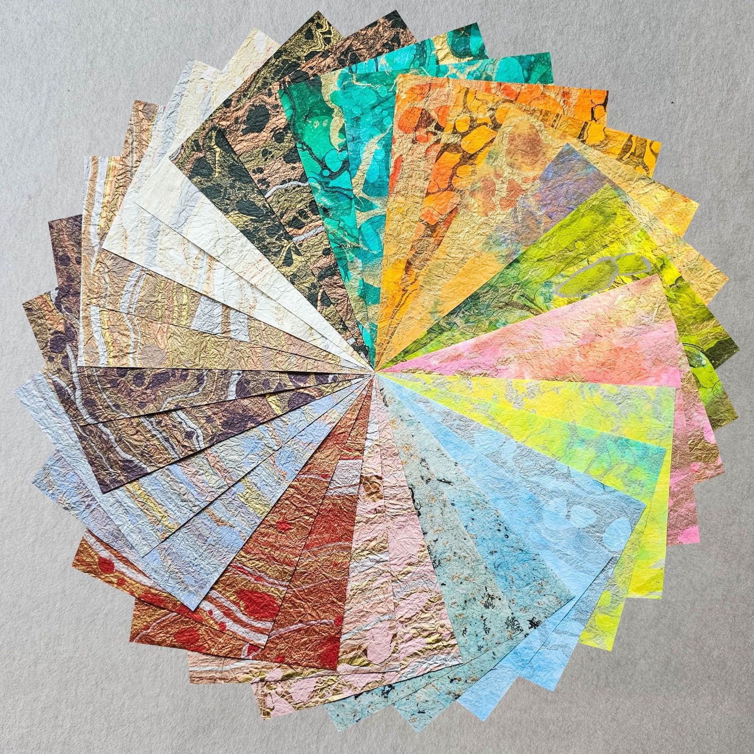 A4 Milano Kozo Paper Pack (30 Sheets, 15 Designs) | Mulberry Paper by ...