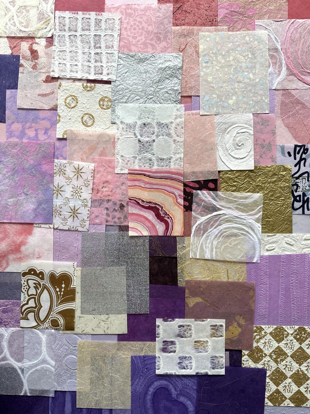 Mulberry Paper Scrap Pack (100 Pieces) - Forever Valentine's - Etsy