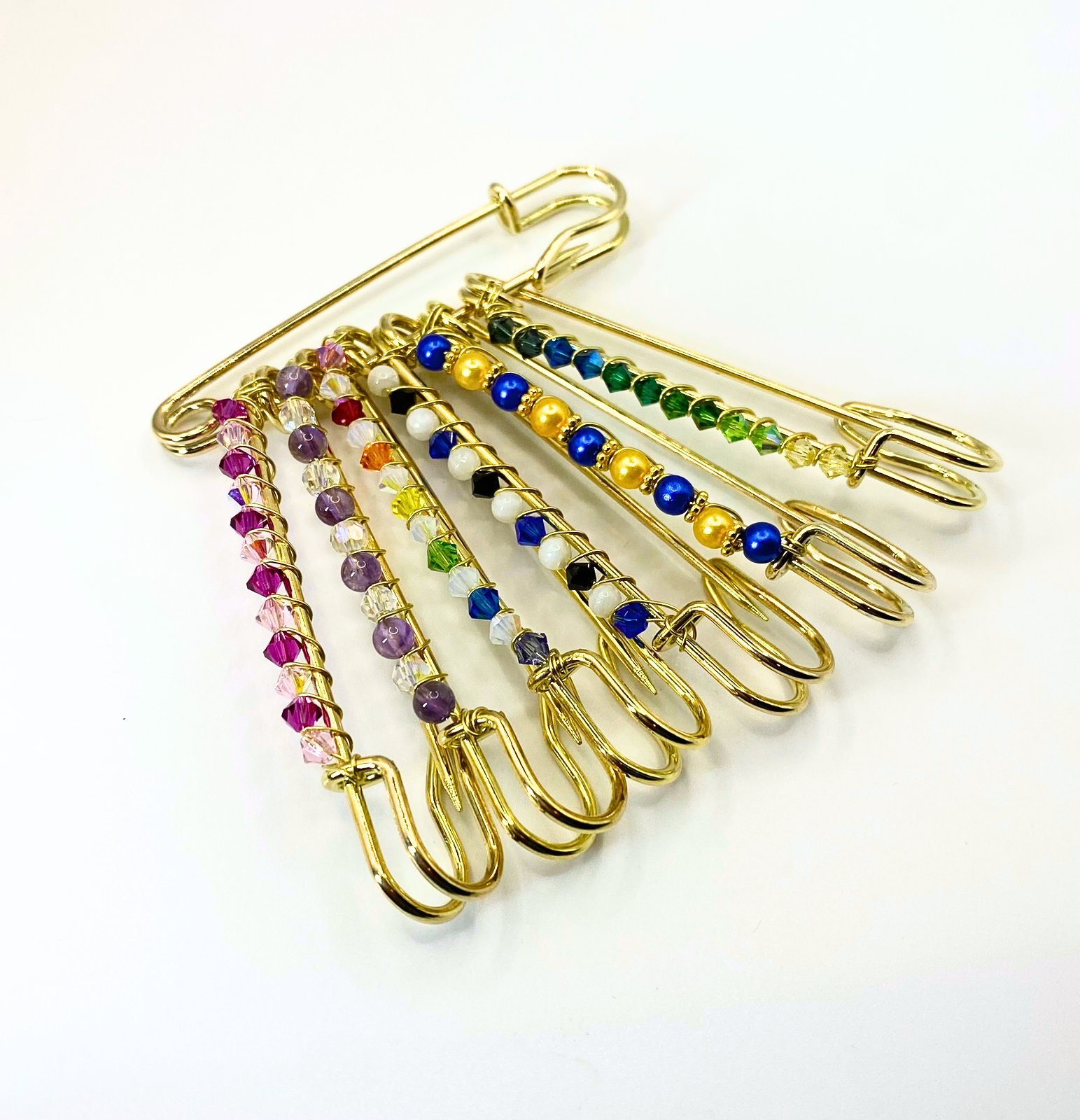 BLUE Stock Pins | Many Additional Styles!| Equestrian Dressage Stock ...