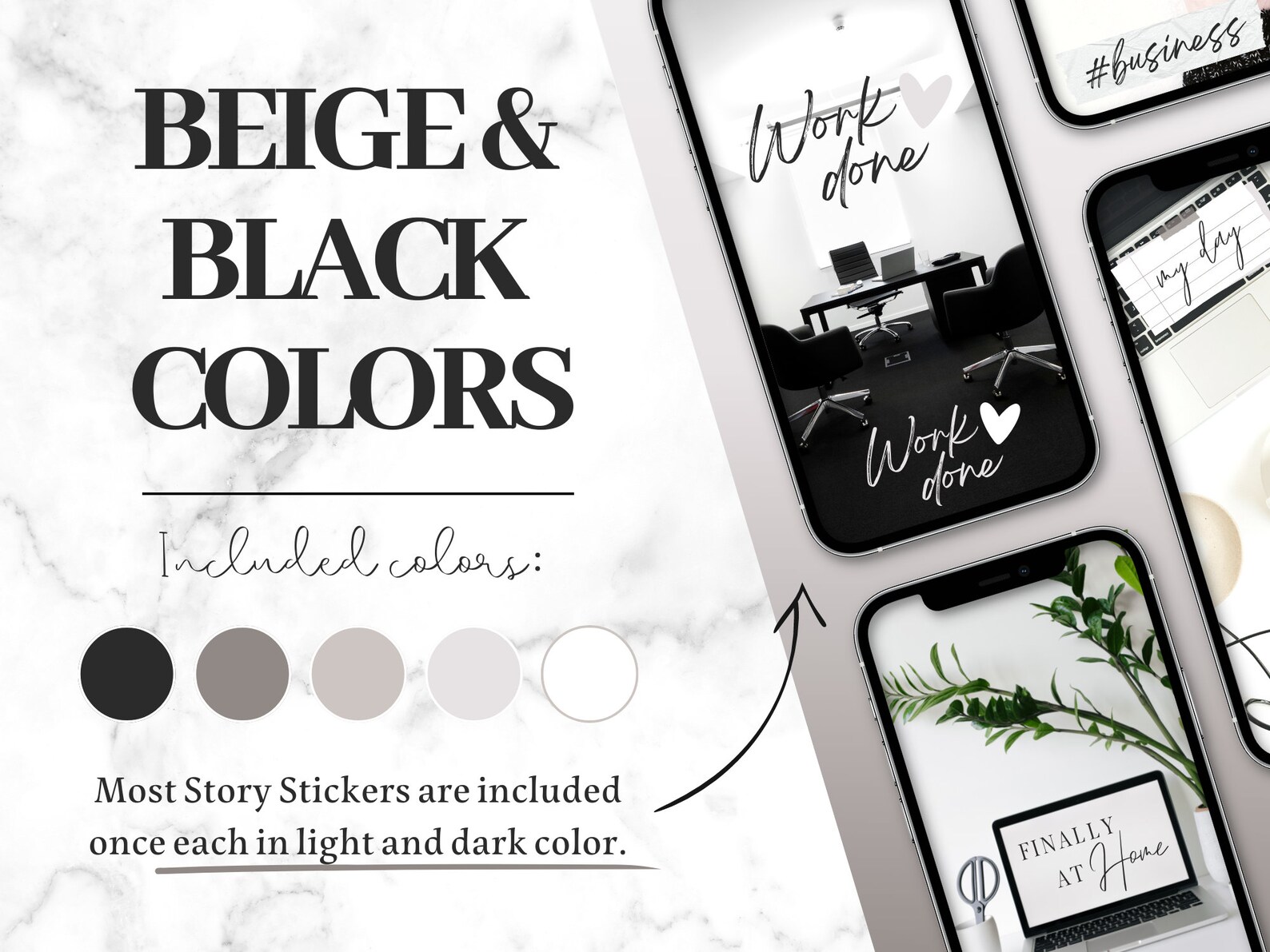 Instagram Story Sticker Office Office Life Work - Etsy