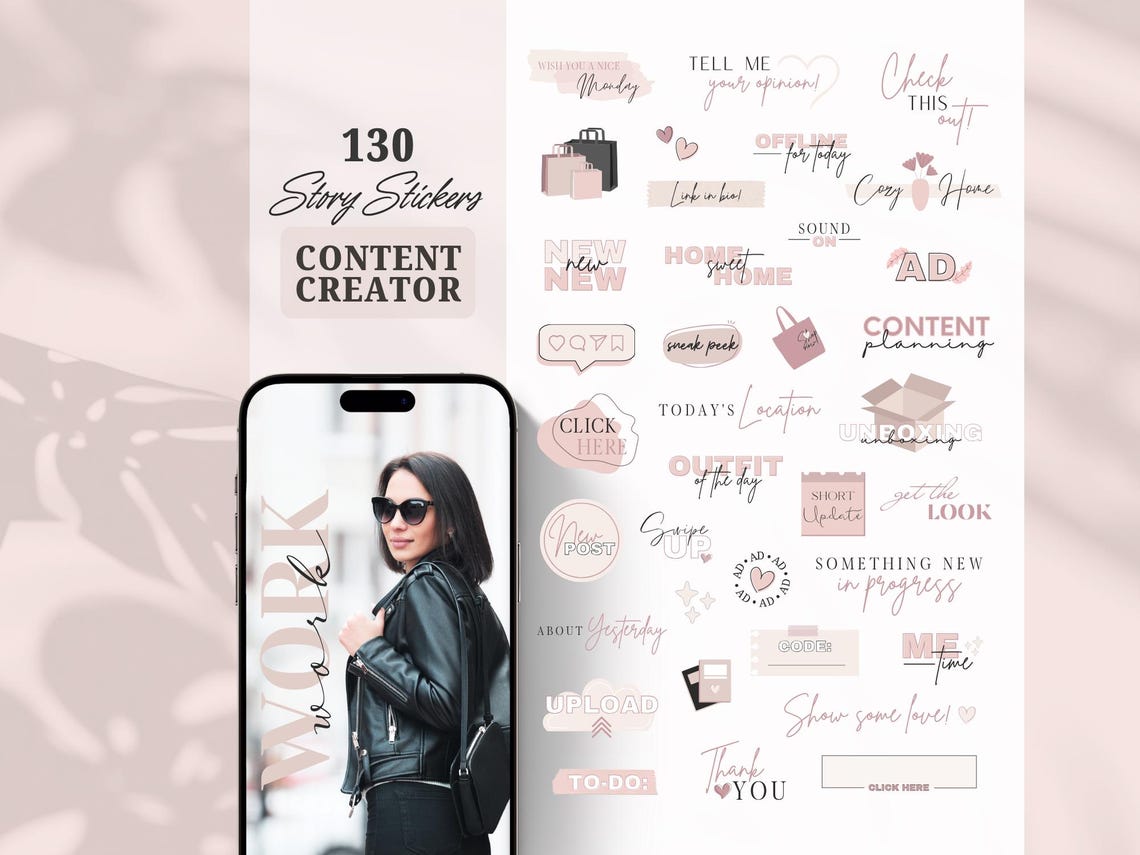 Instagram Story Sticker Content Creator | Influencer | Blogger ...