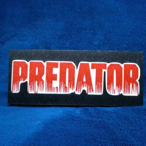 1987 Predator 8-inch RGB LED Sign - Unique Vintage-inspired Decor for ...