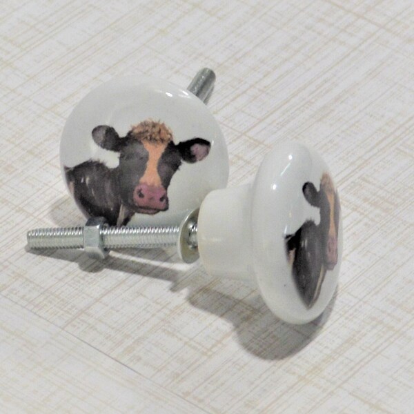 Cow Knobs - Etsy