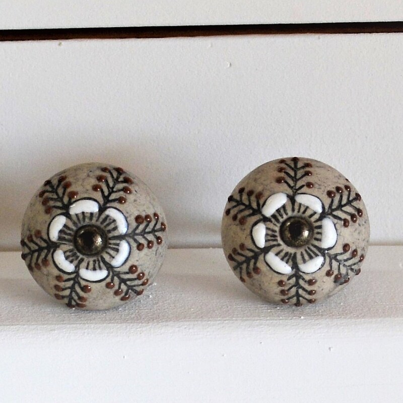 Stone Drawer Pulls - Etsy