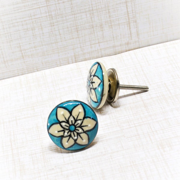 Turquoise Knob - Etsy