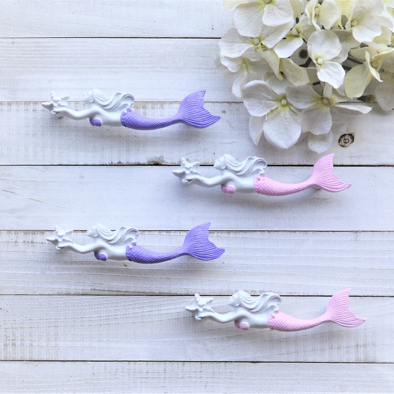 Mermaid Drawer Pull - Etsy