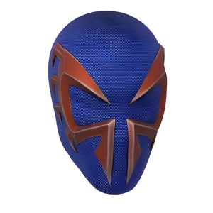 Spiderman 2099 Mask Helmet From Spiderverse Textured WEARABLE Life Size ...