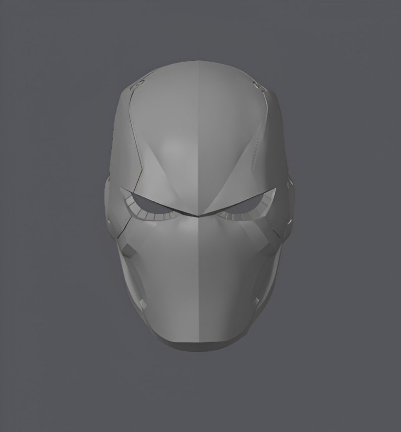 Red Hood Mask Red Ronin Mask WEARABLE Life Size Red Hood Headphone ...
