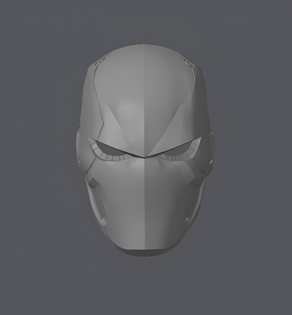 Red Hood Mask Red Ronin Mask WEARABLE Life Size Red Hood Headphone ...