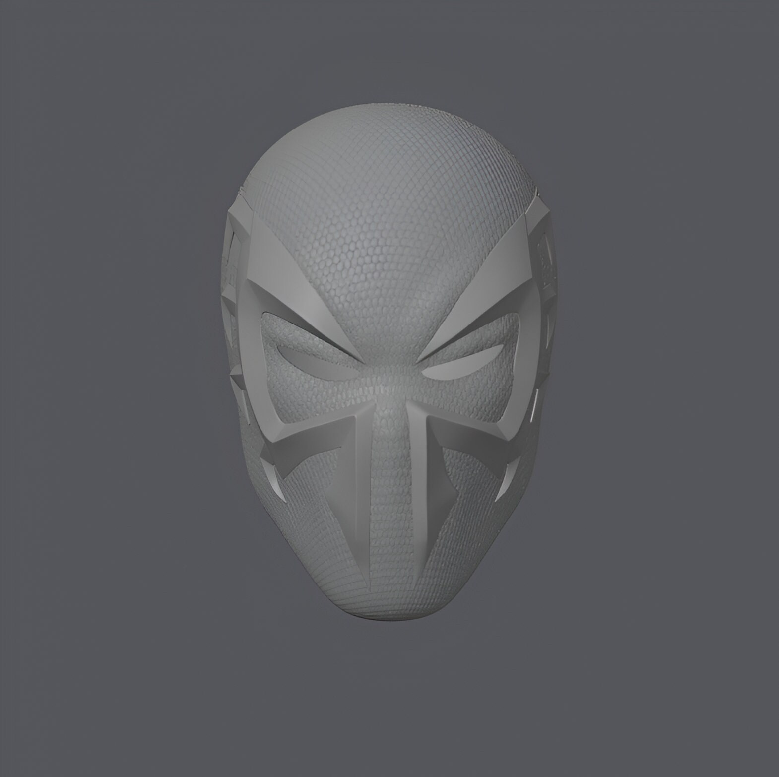 Spiderman 2099 Mask Helmet From Spiderverse Textured WEARABLE Life Size ...