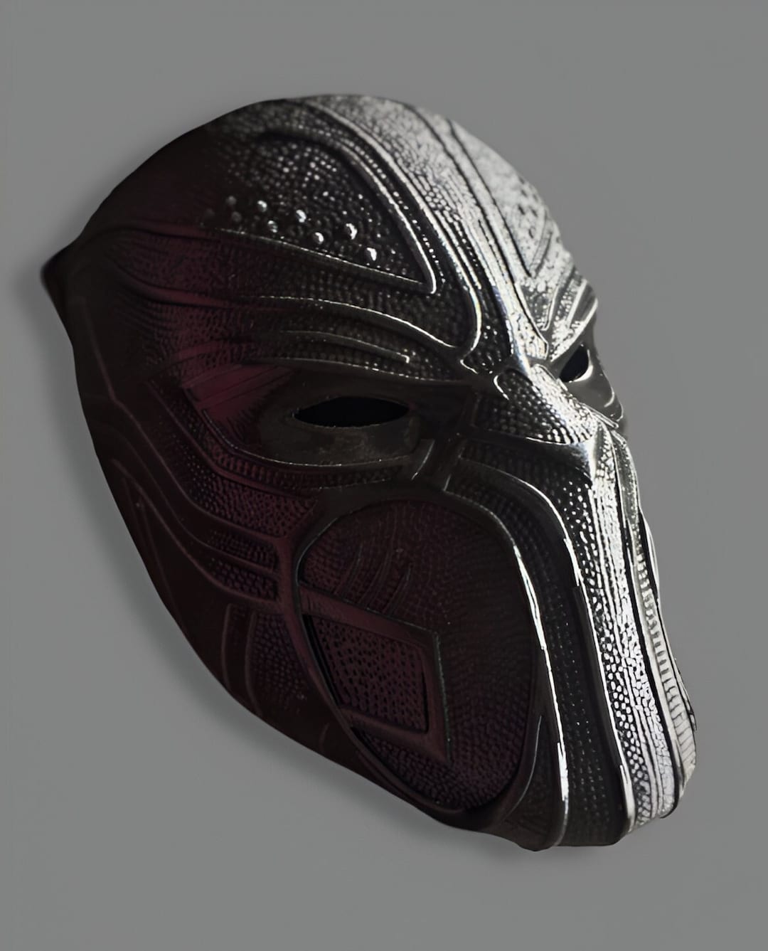 Killmonger Helmet Killmonger Mask From Black Panther WEARABLE Life Size ...