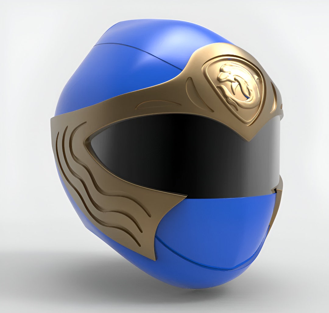 Power Rangers Ninja Storm Blue Ranger Helmet WEARABLE Life Size - Etsy