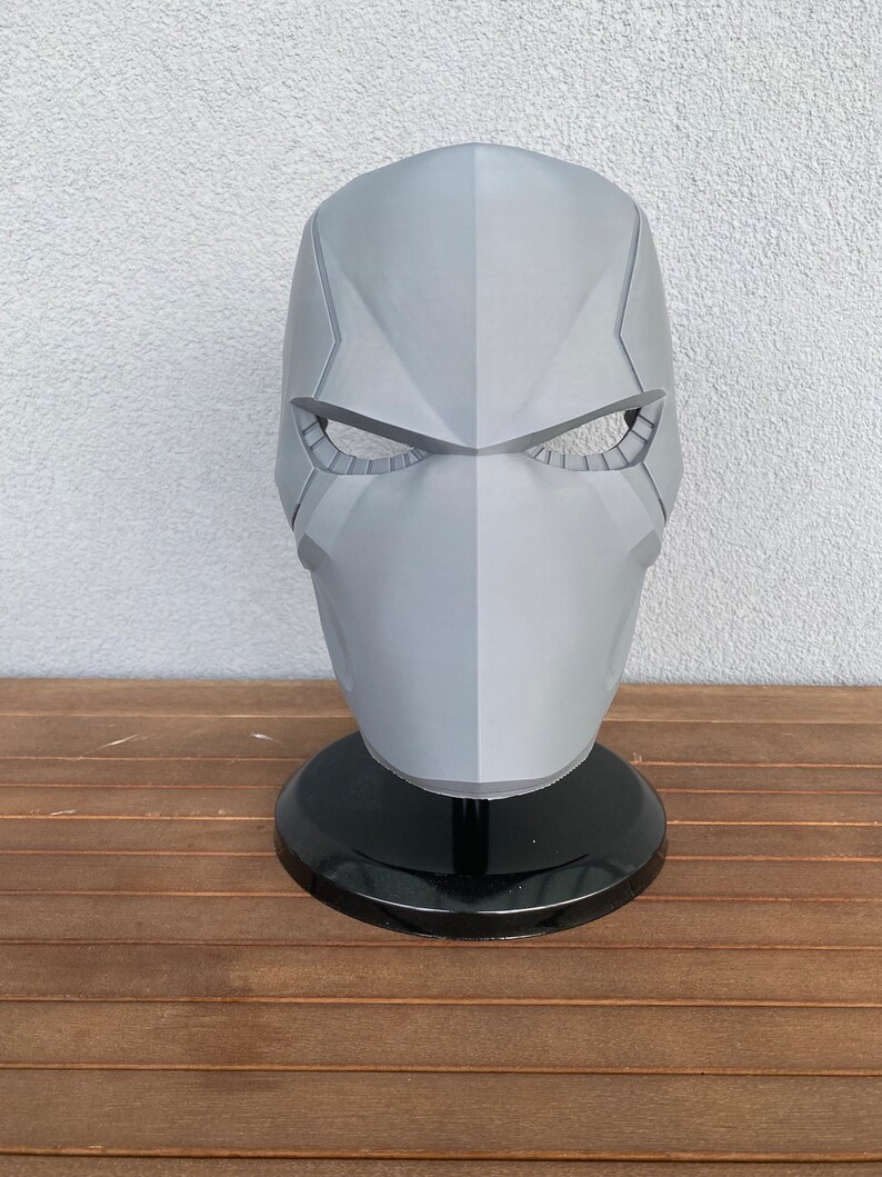 Red Hood Mask Red Ronin Mask WEARABLE Life Size Red Hood Headphone ...