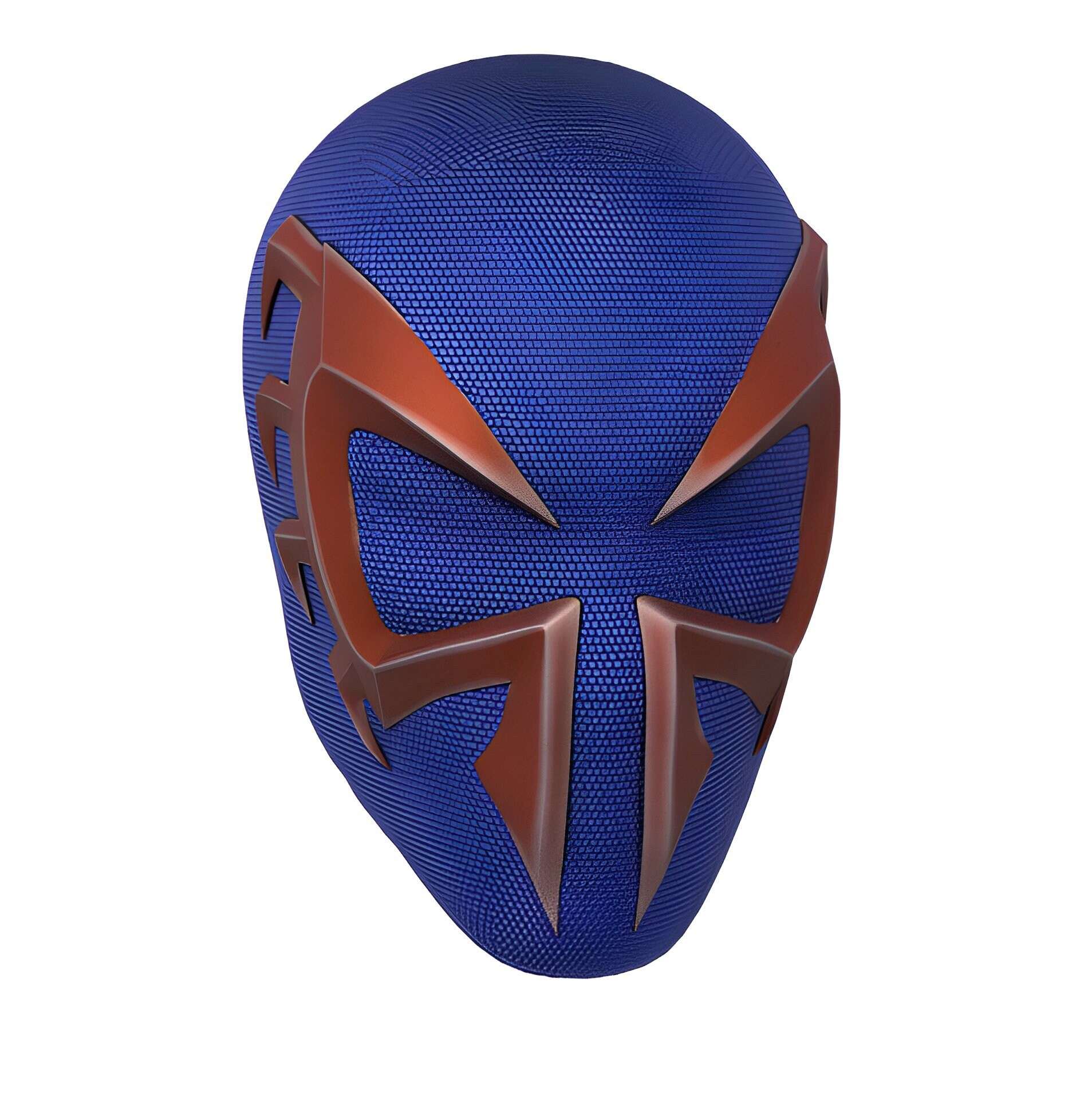 Spiderman 2099 Mask Helmet From Spiderverse Textured WEARABLE Life Size ...