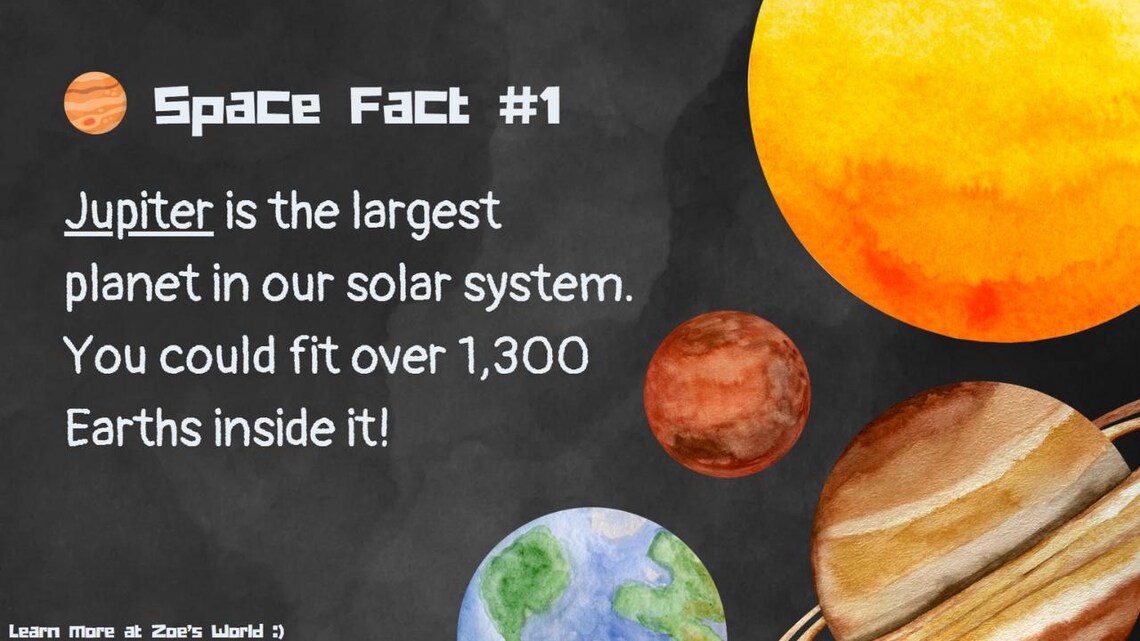 Space Fun Facts and Trivia for Kids Printable | Homeschool Learning ...